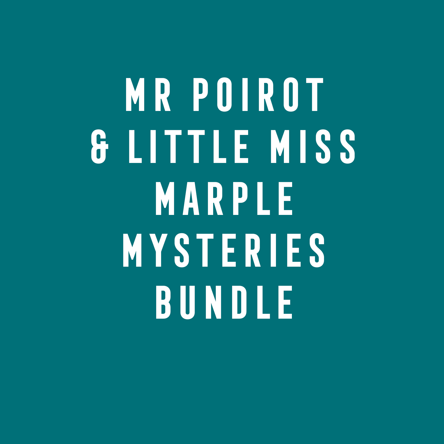 Mr Men Mysteries Bundle – Bert's Books